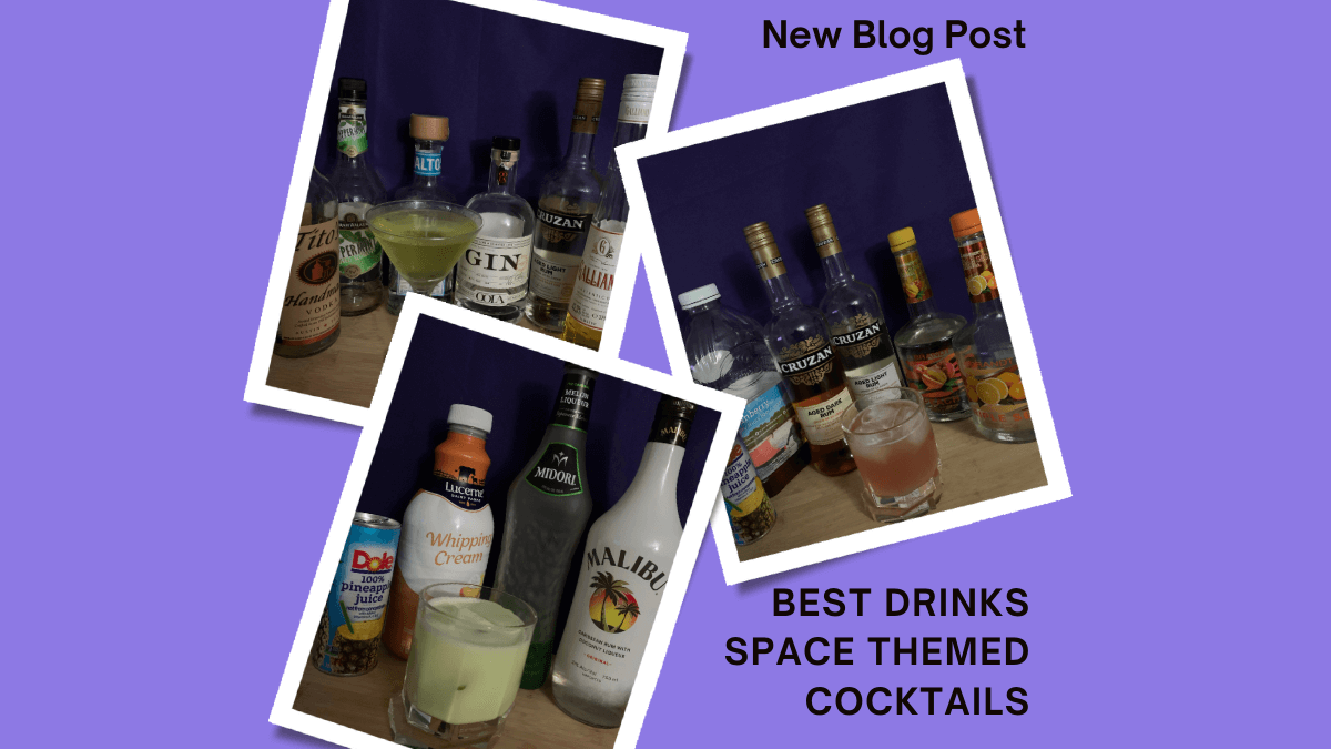 Best Drinks - Space Themed Cocktails - WonderLesch Blog